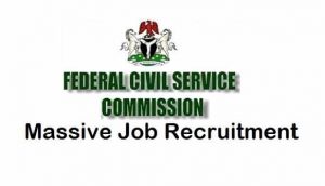 Federal Civil Service Commission Recruitment 2025/2026 Application Form ...