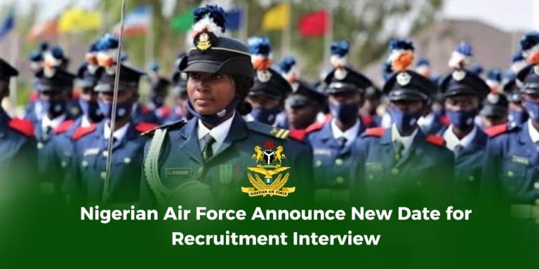Nigerian Air Force Screening Date 2025/2026 NAF Examination Centres – Top Nigerian Jobs