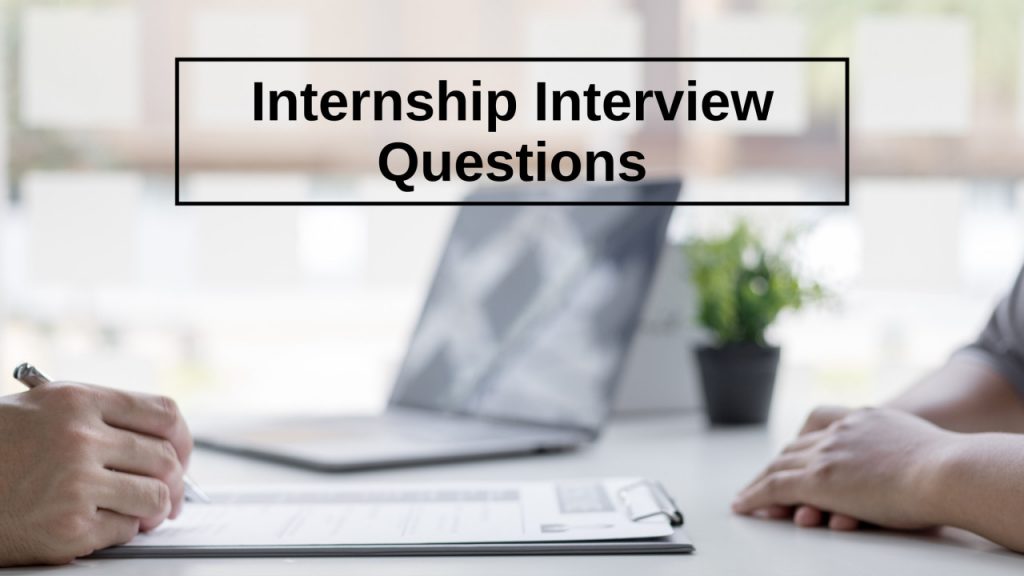 Top 25 Internship Interview Questions and Answers – Top Nigerian Jobs